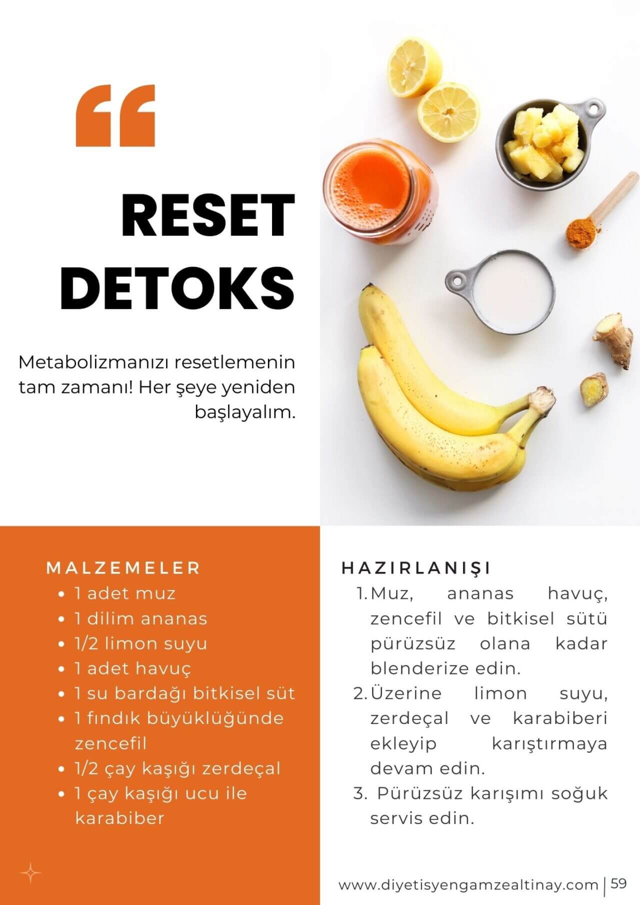 3 Günlük Sıvı Detoks Programı ile 3 Kilo! Sıvı Diyeti Nasıl Yapılır?